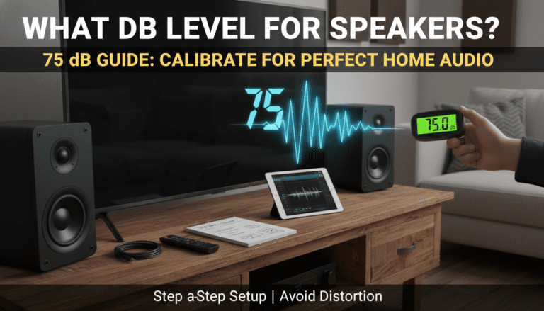 What dB Level for Speakers? 75 dB Guide - Best Speakers 2026: Top Picks ...